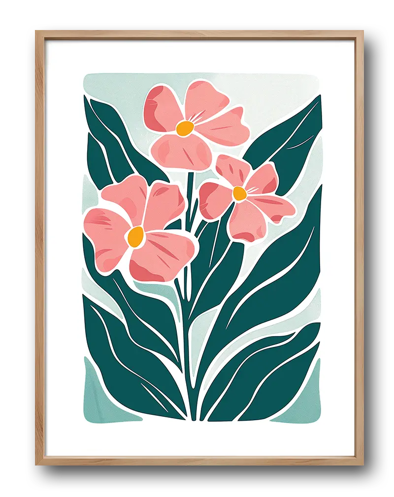 Spring Flowers Poster - Digital Wall Art shop - Quality poster