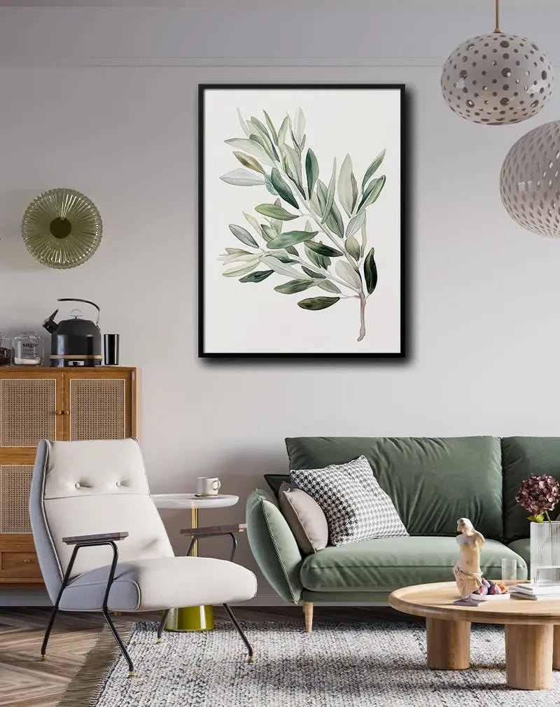 Olive Branch Poster - Digital Wall Art shop - Quality poster