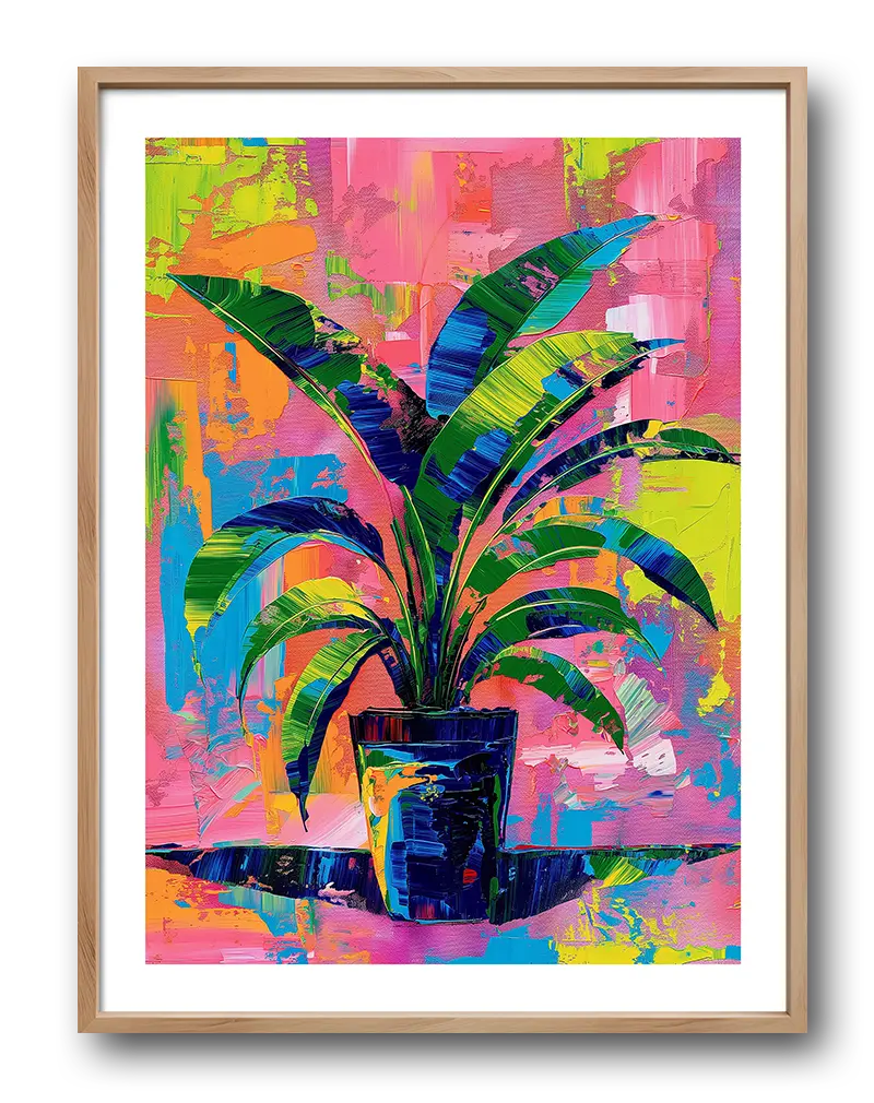 Tropical Pop Poster - Digital Wall Art shop - Quality poster